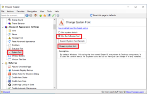 Windowsの細かな設定がカスタマイズできる「Winaero Tweaker」の使い方