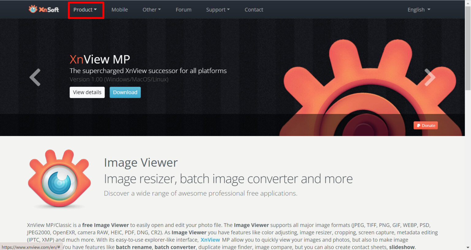 400種類を超える画像形式に対応した画像管理ソフト「XnView」の使い方