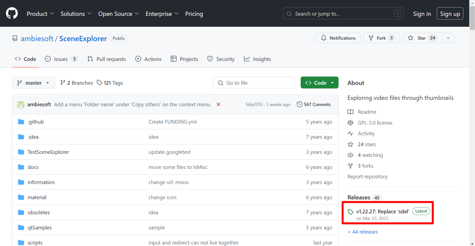 動画ファイルからサムネイル一覧を自動作成できる「SceneExplorer」の使い方